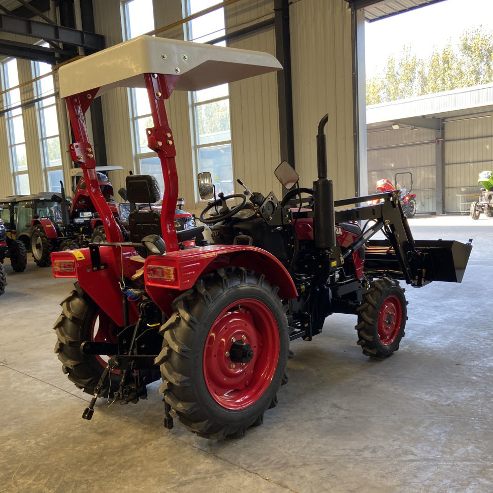 Gear Drive Wheel Tractor For Farming 2500 KG Heavy Duty Agriculture ...