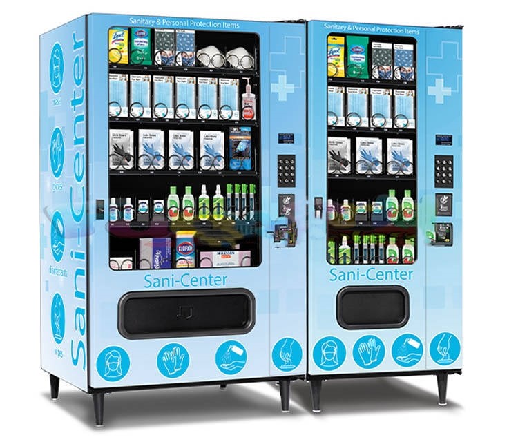 Multi Using Smart Touch Screen Combo Snack Cool Drink And Coffee ...