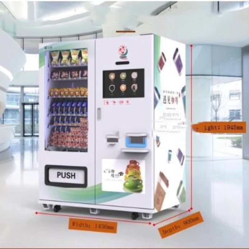 Convenience Store Automatic Snack And Drink Combo Advertisement Self ...